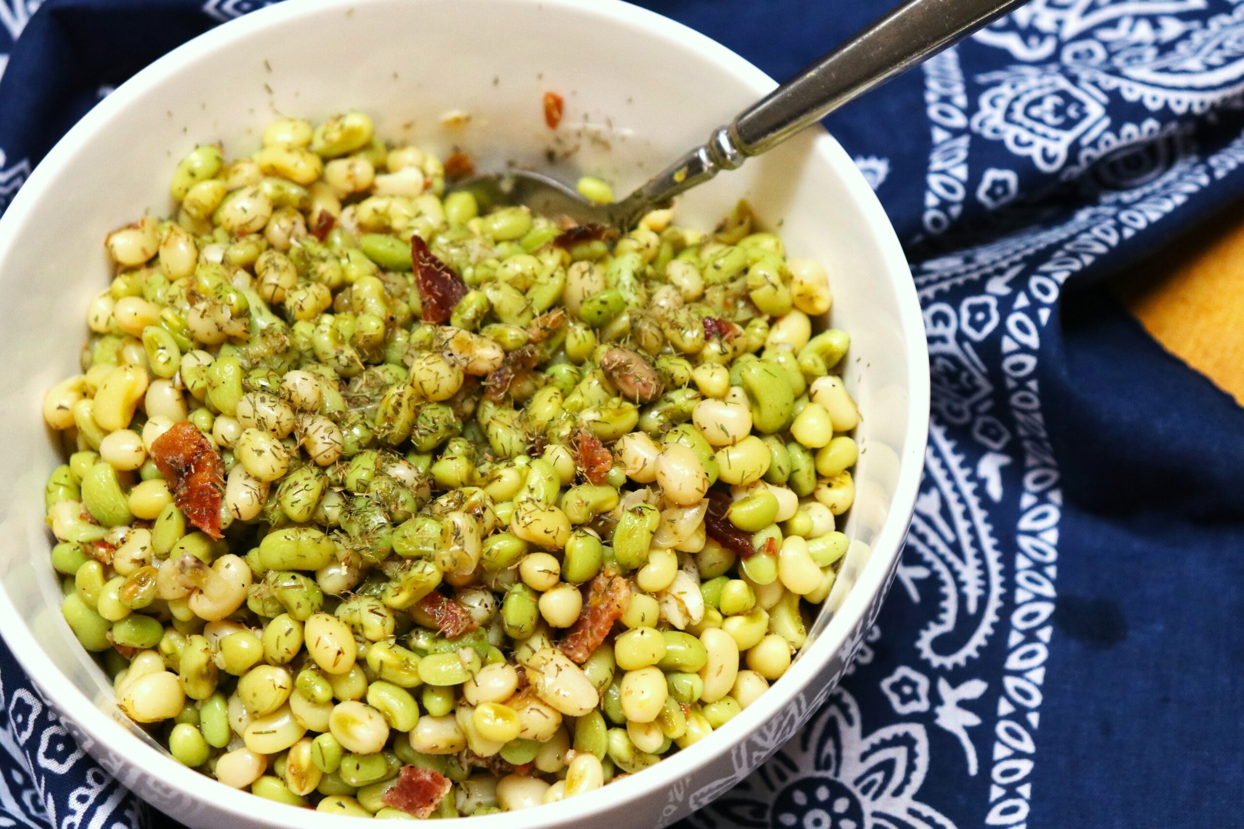 Lady Pea Salad - Little Coastal Kitchen